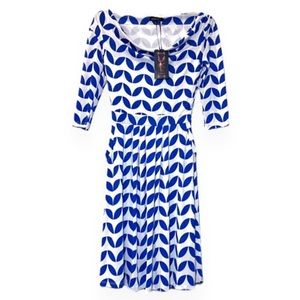 Reborn | Dresses | Reborn Retro Print Midi Shirt Dress | Poshmark